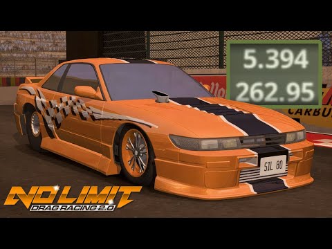 5.3 Nissan Silvia 13 Tune - No Limit Drag Racing 2 v2.25.2