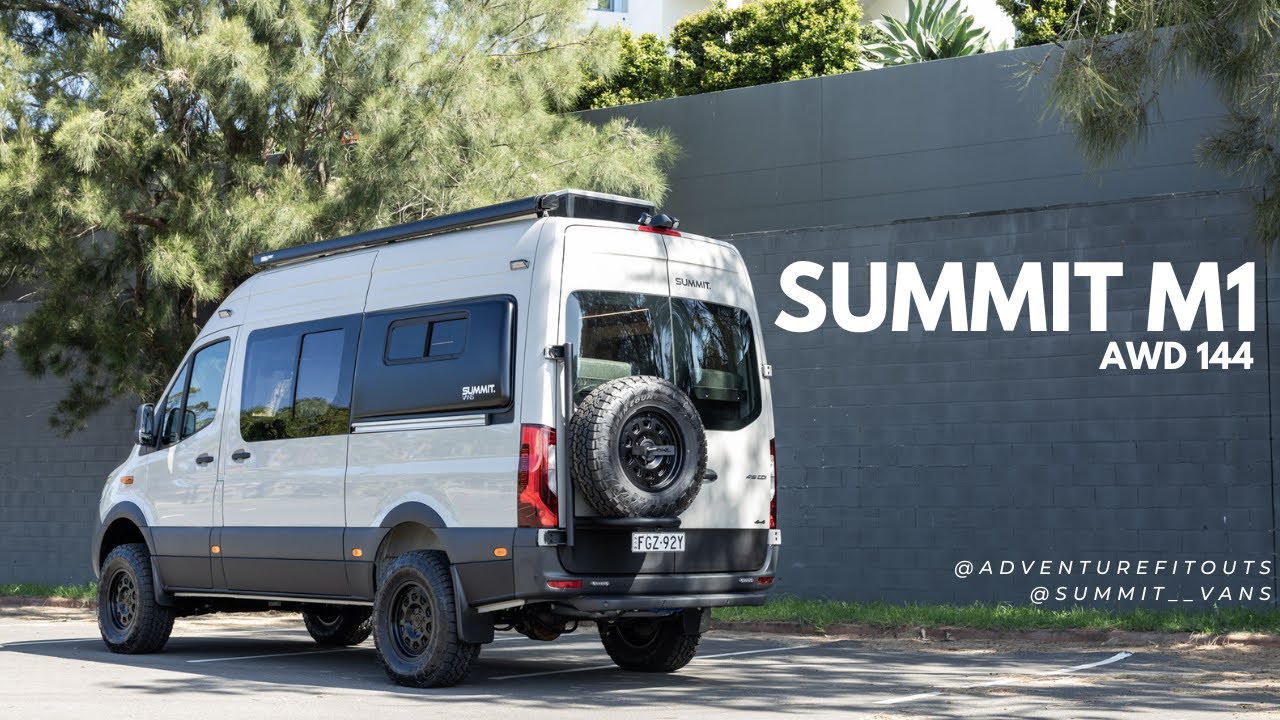 VAN WALKTHROUGH: SUMMIT M1 AWD 144 Sprinter - The ultimate 144 Sprinter ...