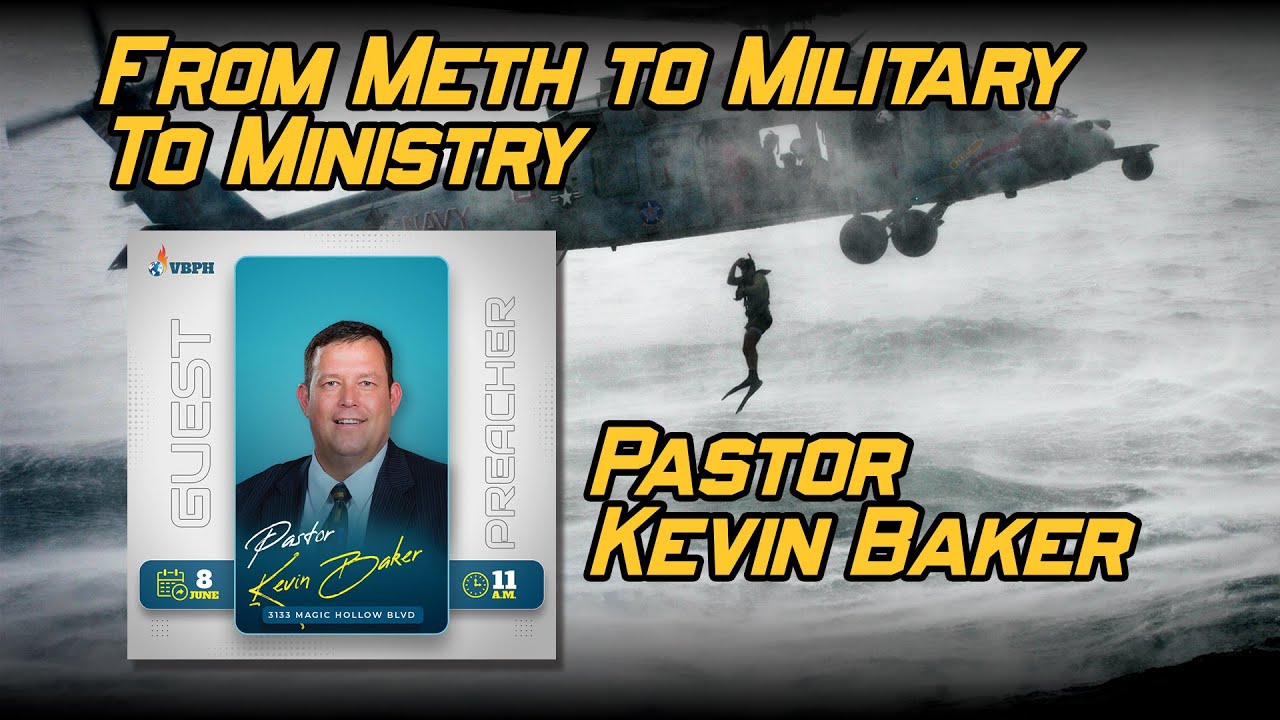 From Meth to Military to Ministry | Pastor Kevin Baker on TESTIMONY ...