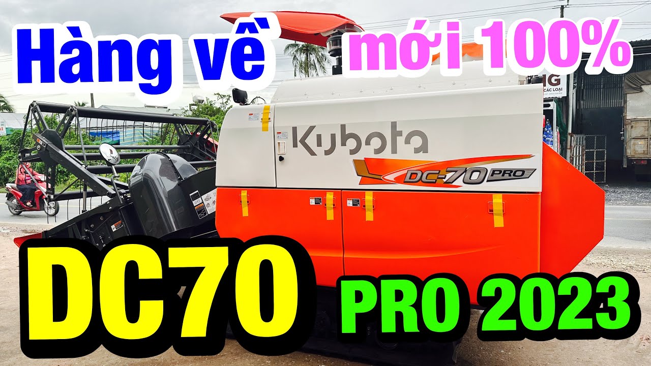 Kubota Lê Quân | Siêu mẫu Thái Lan | Kubota DC70 PRO 2023 | Mới 100% ...