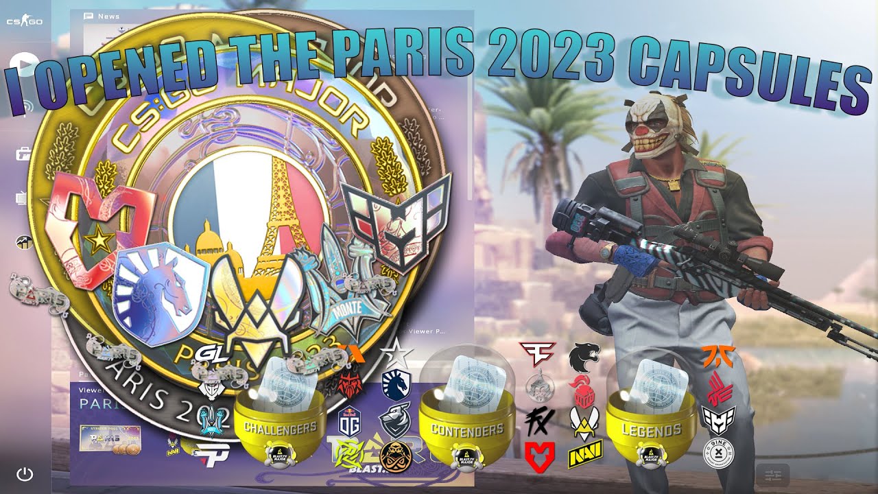 OPENING BLAST PARIS MAJOR STICKERS CAPSULE - YouTube
