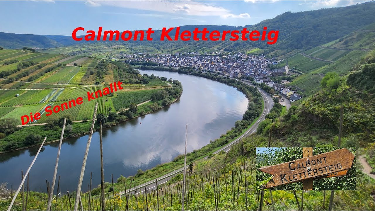 Bin ich zu alt? - Der Calmont Klettersteig - YouTube