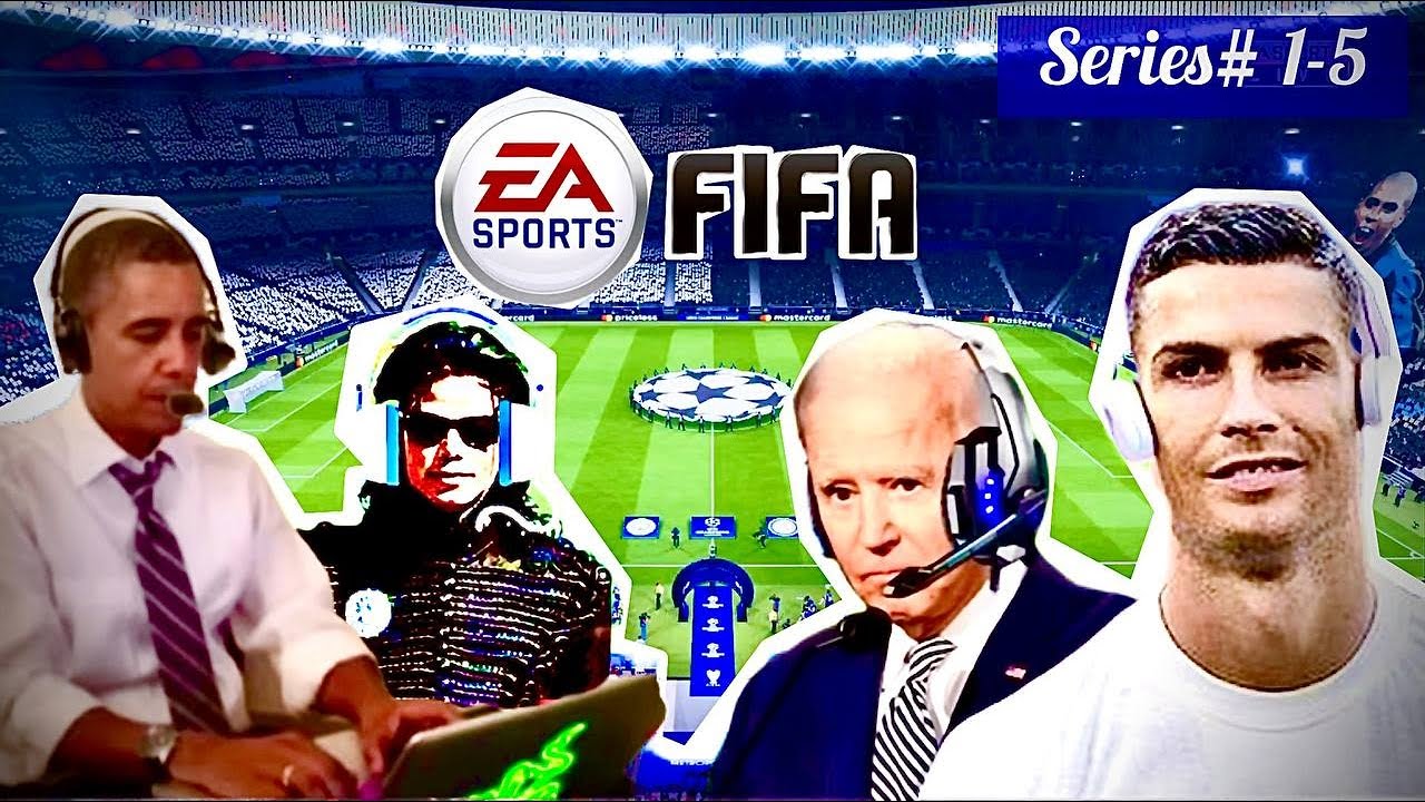 U.S. Presidents, Ronaldo, and Michael Jackson Play FIFA FULL SERIES 1-5 ...