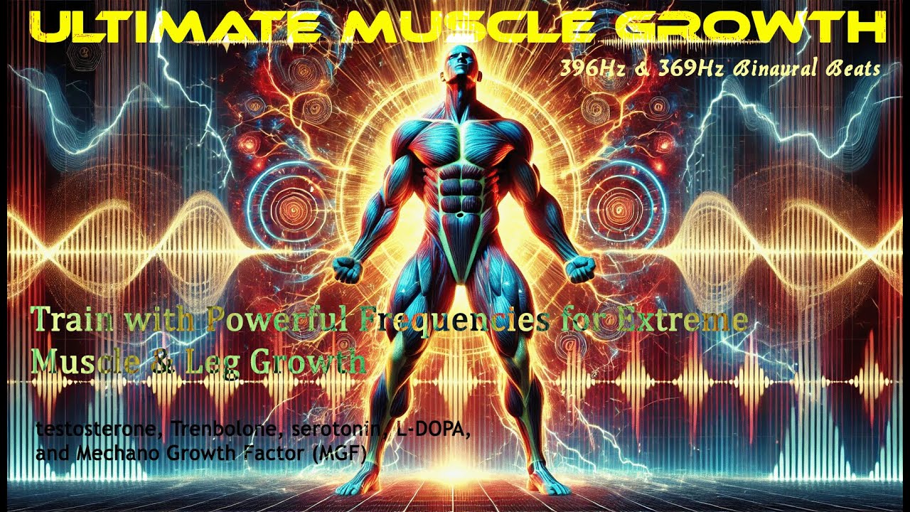 Extreme Muscle Growth & Strength | 396Hz & 369Hz Frequencies ...
