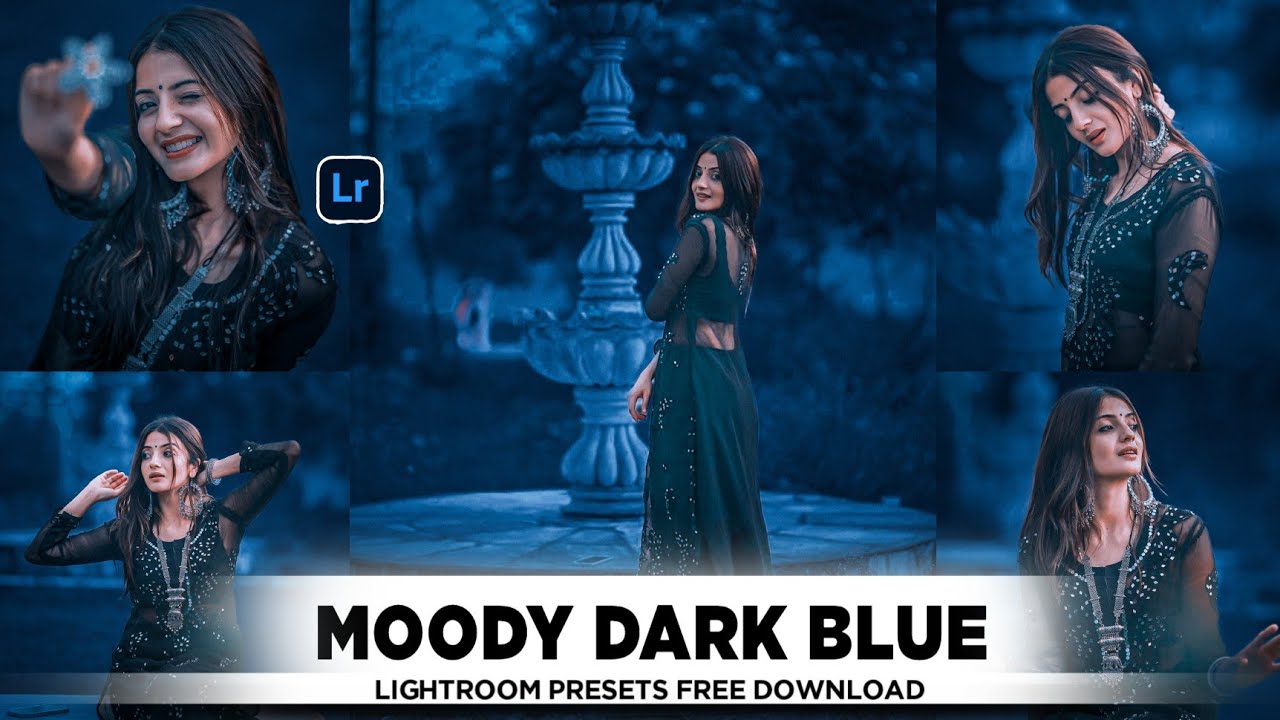 Lightroom Moody Dark Blue Presets 🔥|| Lightroom Mobile Preset Dng ...