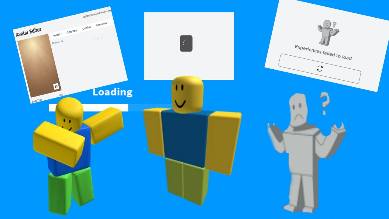 Roblox outage causing issues while playing. (Avatar issues in Roblox ...
