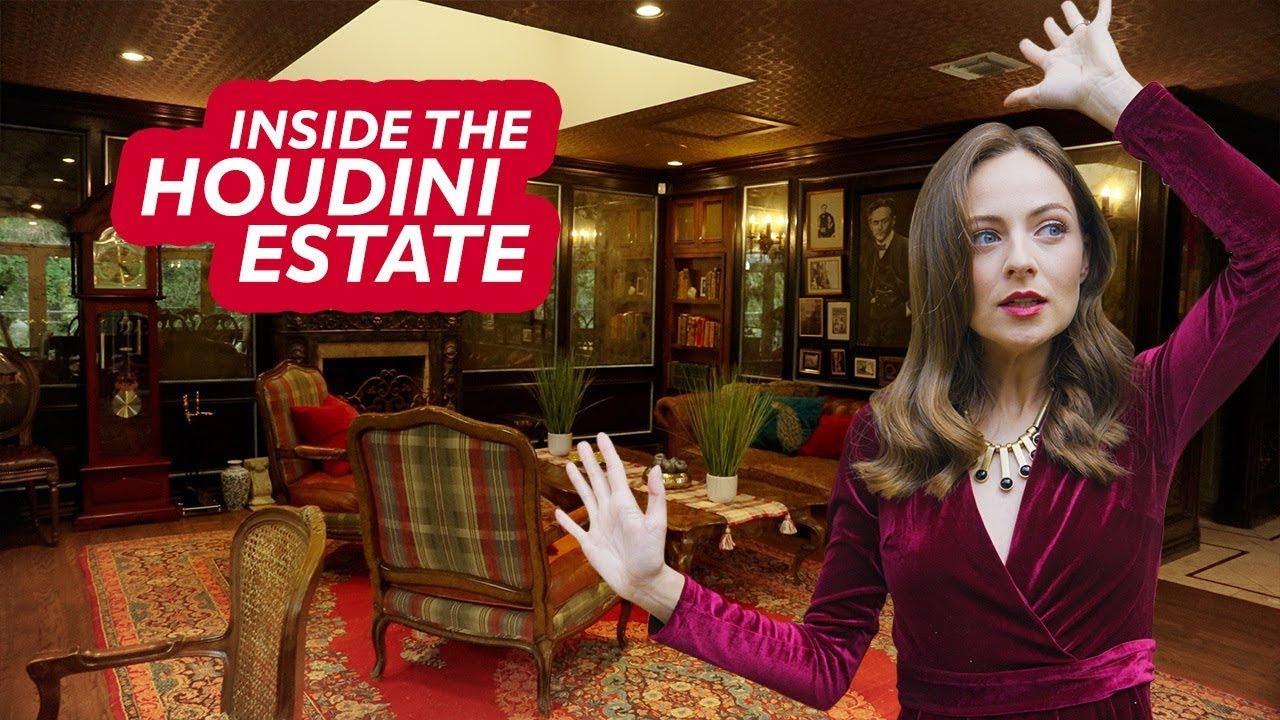 An Inside Look At The Beverley Hills Houdini Estate | Home Lore - YouTube