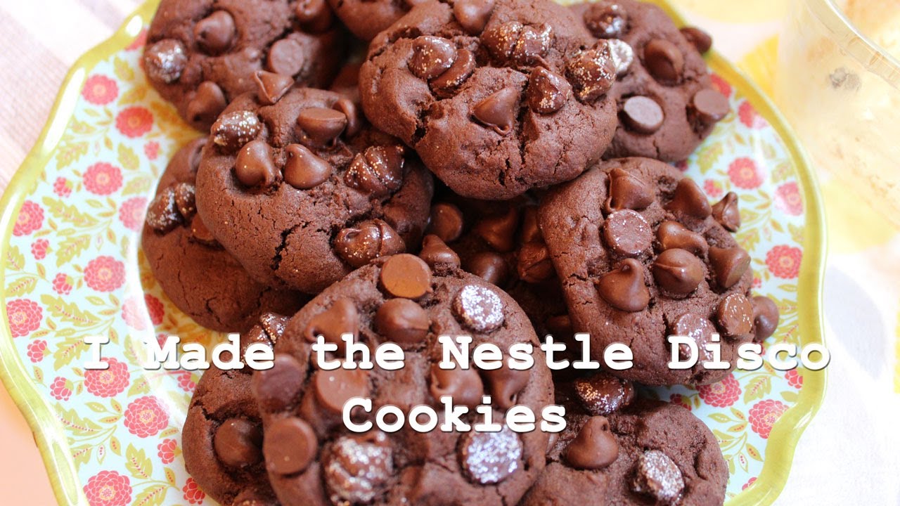 I made Nestle's Disco Chip Cookies - YouTube