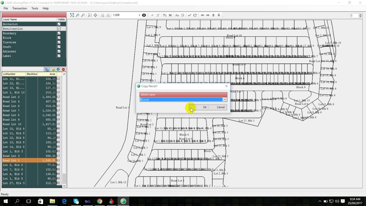Copy Parcel to Layer - YouTube