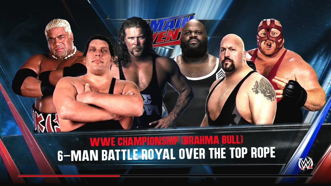 WWE 2K16 | 6-Man Battle Royal | André The Giant, Big Show, Kevin Nash, Mark Henry, Rikishi ...