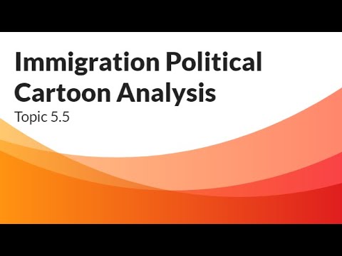 Immigration Political Cartoon Guided Analysis: Period 5 (Lesson Plan ...