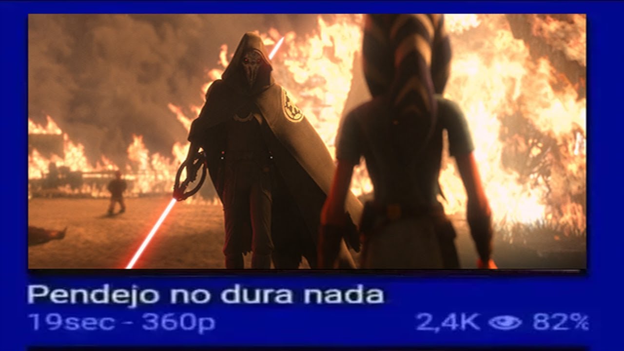 Pendejo no dura nada, edición Star Wars - YouTube