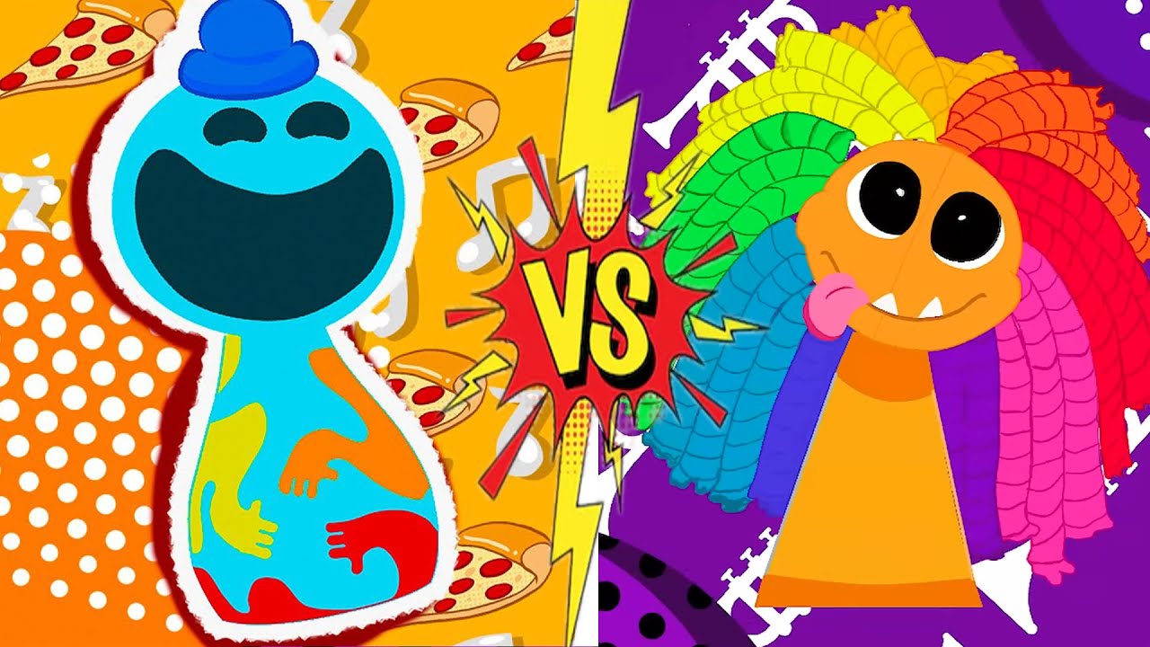 Incredibox Sprunki Doey vs Sprunki Yarnaby Intro Versions Poppy ...