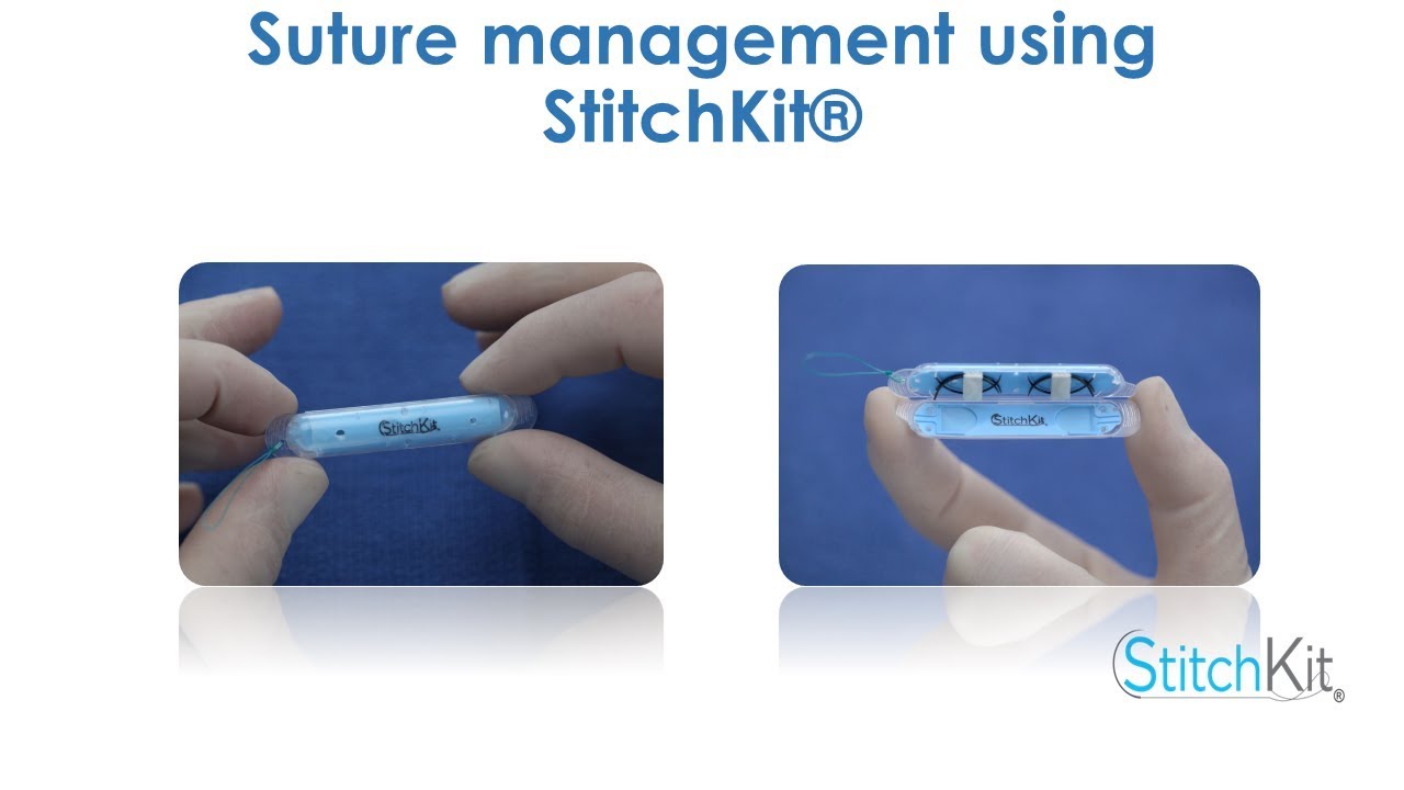 Using StitchKit for suture management - YouTube