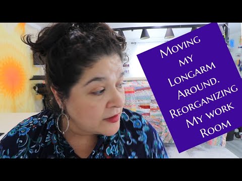 Changing my Longarm room around
