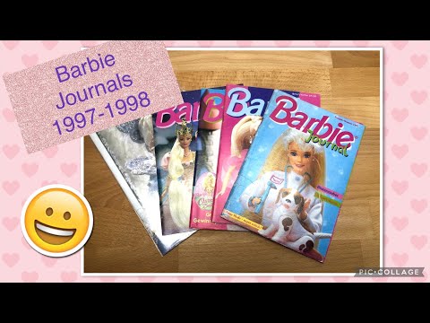 More Barbie Journals from 1997-1998 incl. a collectable magazine