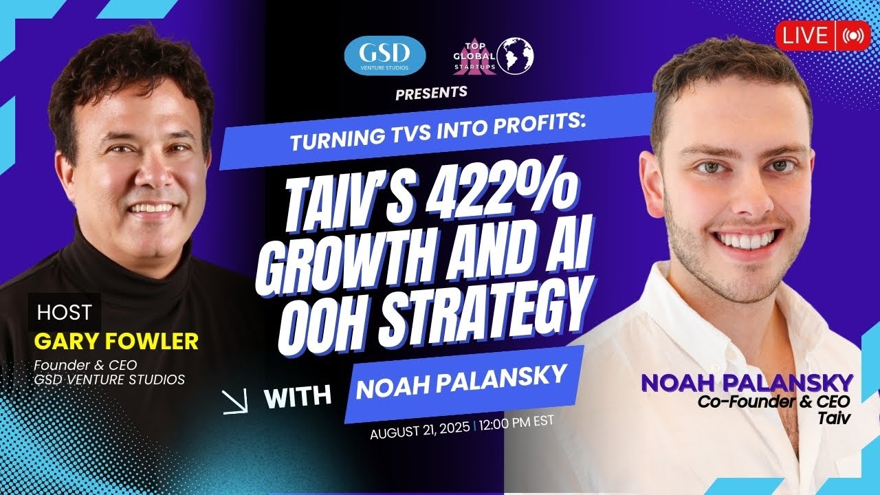 Turning TVs into Profits: Taiv’s 422% Growth and AI OOH Strategy | Noah ...