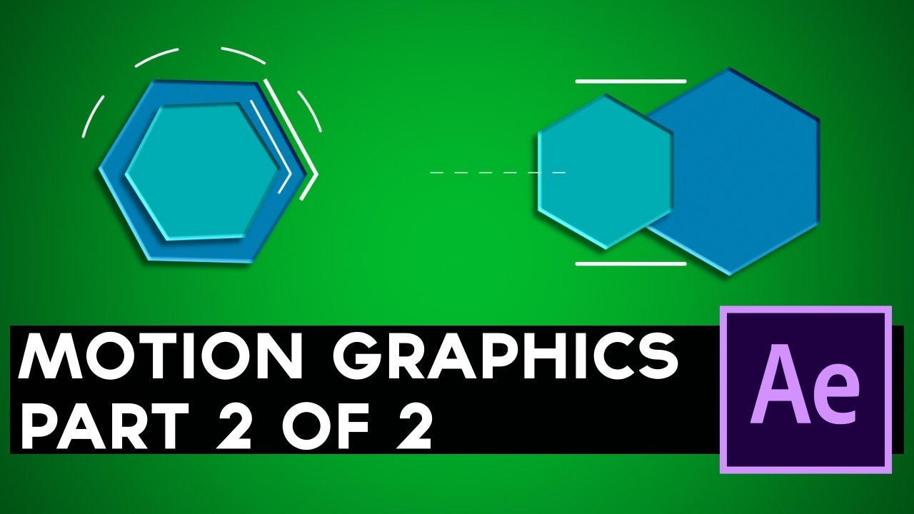 Modern Motion Graphics in After Effects Tutorial (PART 2 of 2) - YouTube