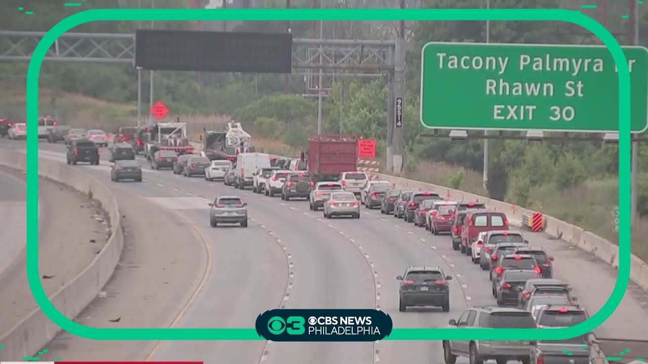 I-95 collapse impact on Philadelphia drivers - YouTube