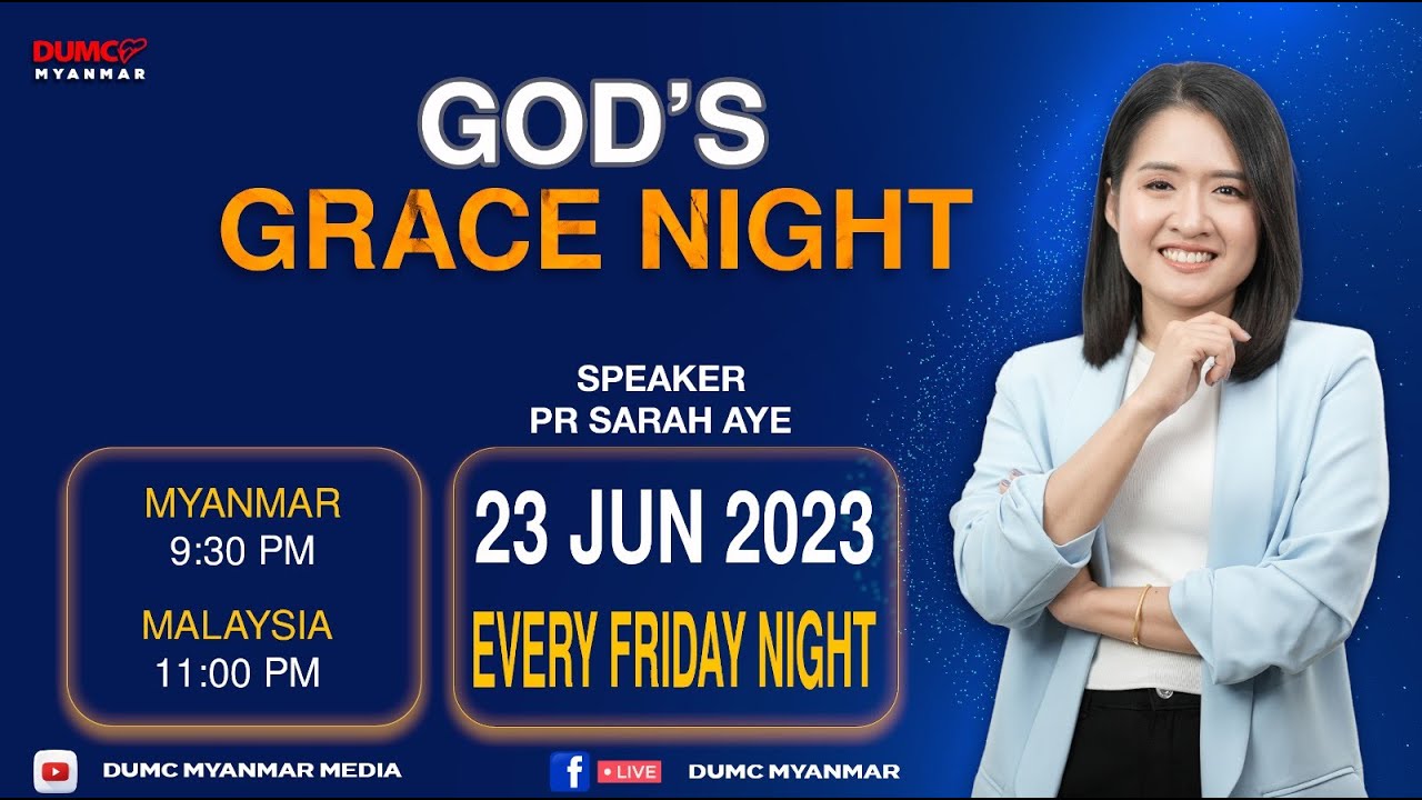 God's Grace Night (23_06_2023) - YouTube