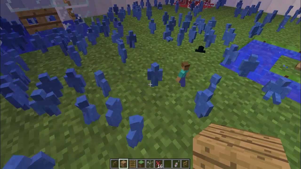 Minecraft Clay Soldier Steve - YouTube