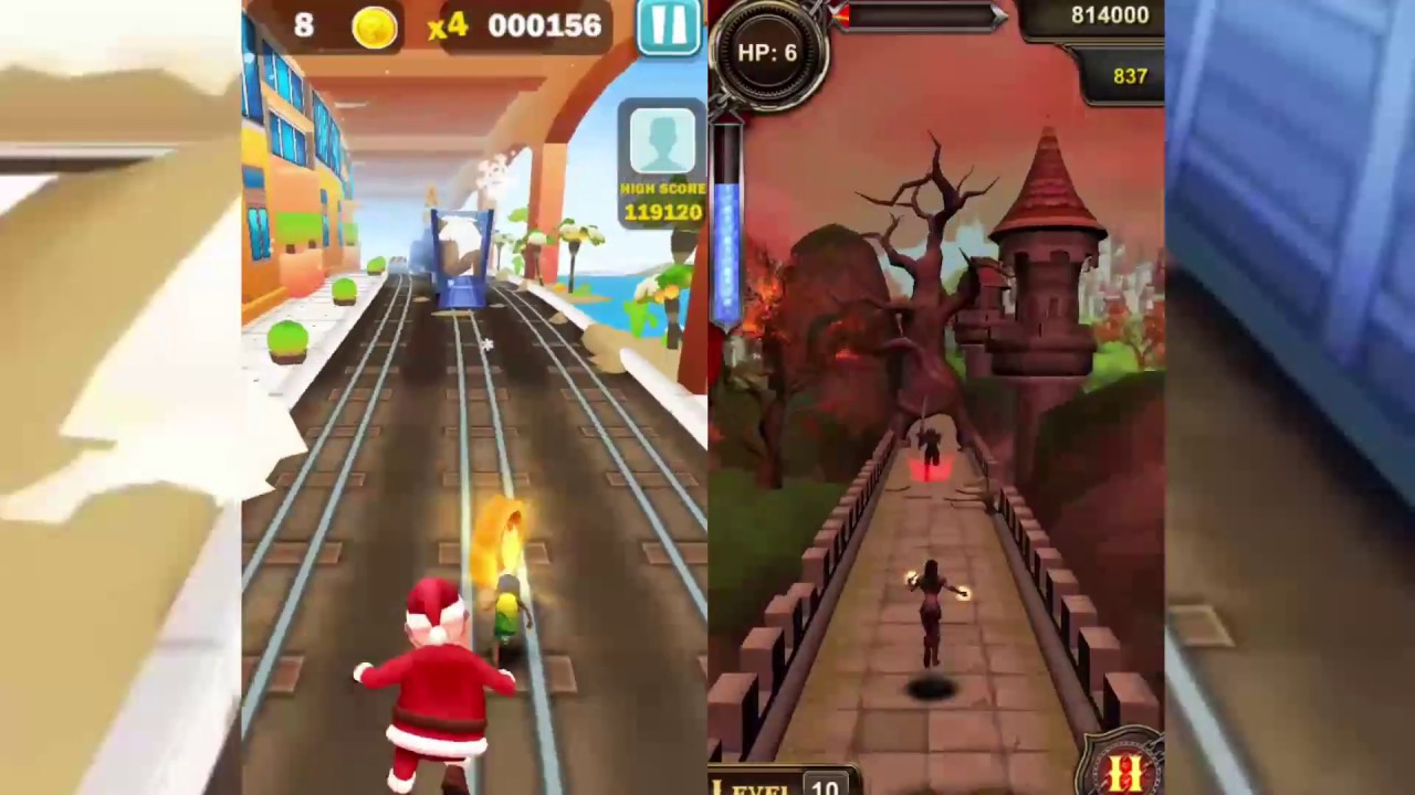 Endless run magic stone VS Subway Runner Gameplay - YouTube
