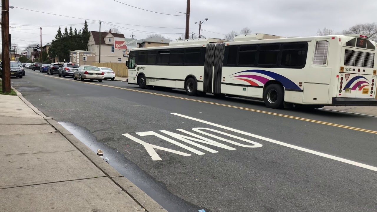 New Jersey Transit 2004 Neoplan AN459 Transliner #9538 On The 39-Newark ...
