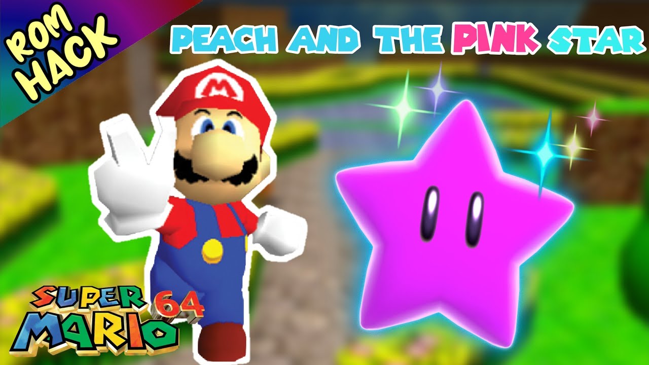la vie en ROSE (HACK Super Mario 64 - Peach and the Pink Star) - YouTube