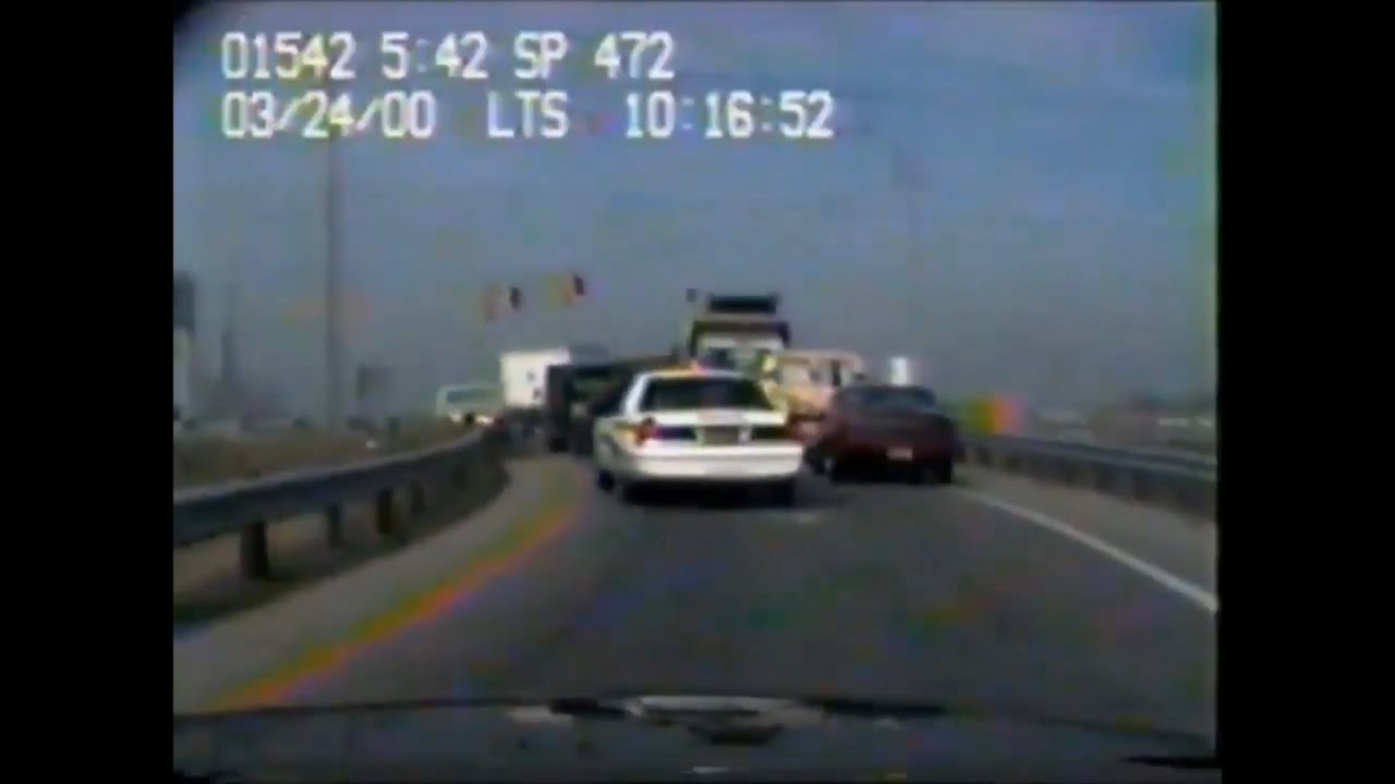 Police Chase In Bowling Green, Ohio, March 24, 2000 - YouTube
