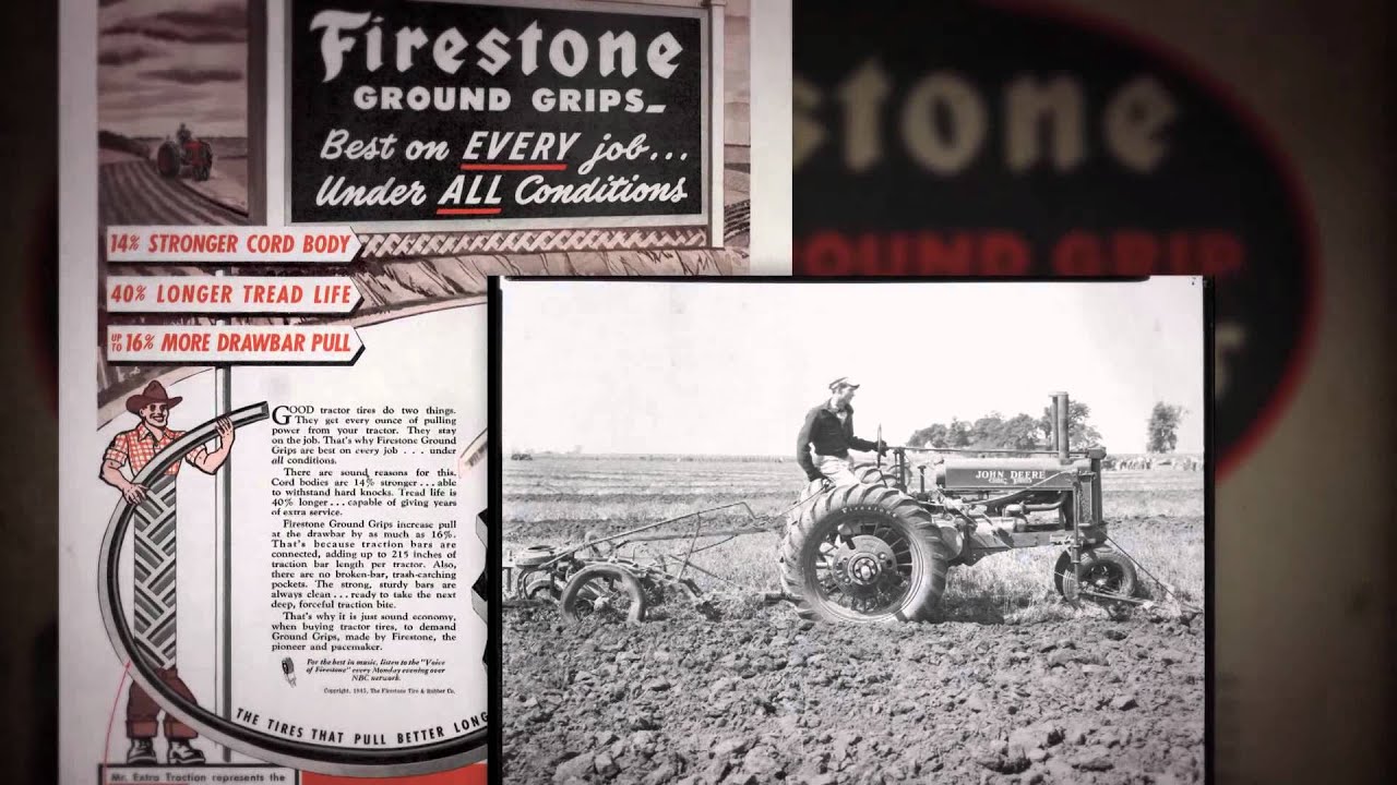 Firestone Agricultural Tires: 80 Years of Leading the Field - YouTube