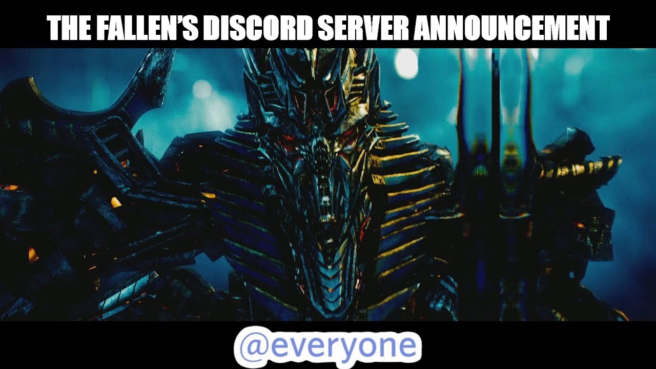 THE FALLEN'S DISCORD SERVER ANNOUNCEMENT - YouTube