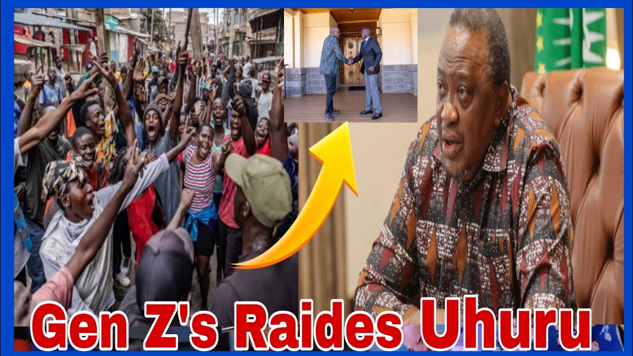 Angry Gen Z's Floods Uhuru’s Phone after Meeting with Ruto for ...