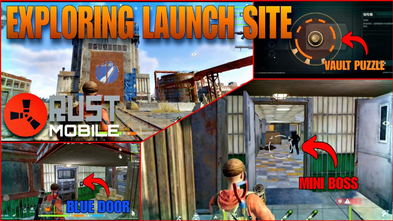 The Events inside the Launch Site in Rust Mobile - RUST MOBILE - YouTube