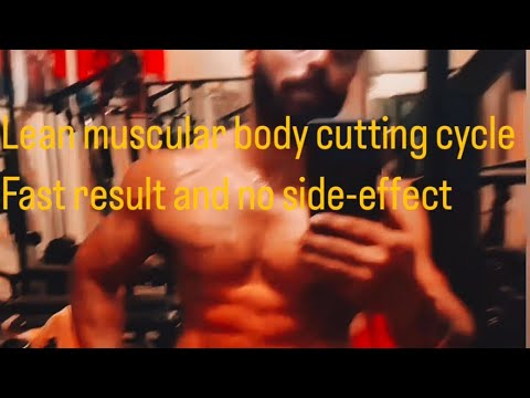 Lean, muscular cutting cycle full result, no side- effect 100% result ...