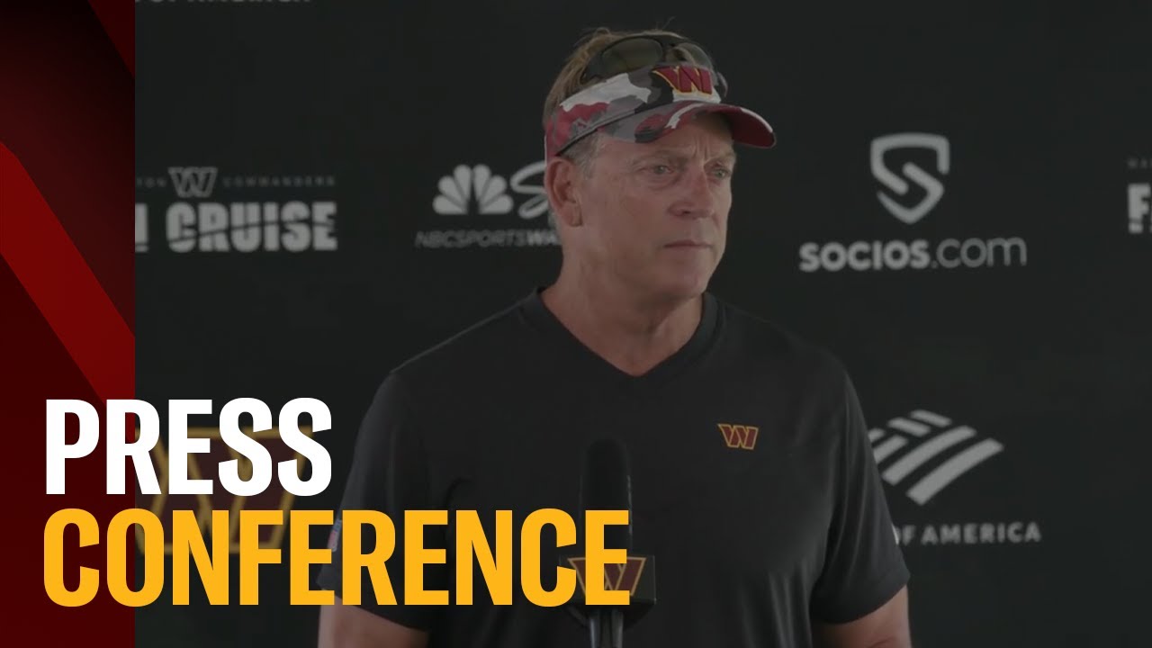 DC Jack Del Rio speaks to the media after practice - YouTube