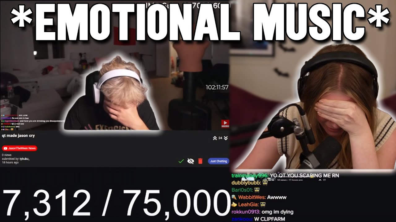 QTCinderella REACTS to JasonTheWeen CRYING & CLIP FARMS - YouTube
