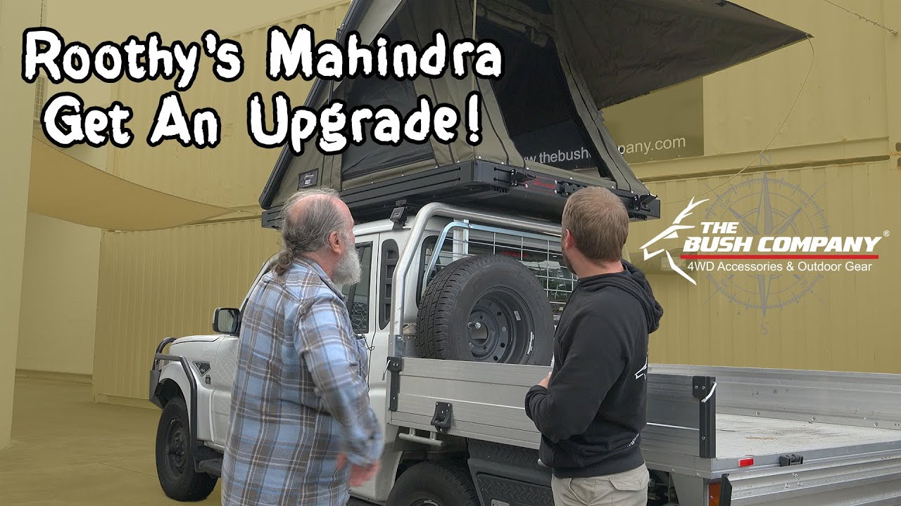 Roothy's Mahindra Ute gets an AX27 - The Bush Company - YouTube