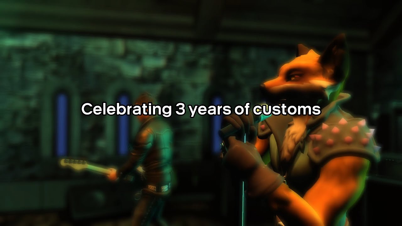 Rulas' Rock Band Customs 01 - YouTube