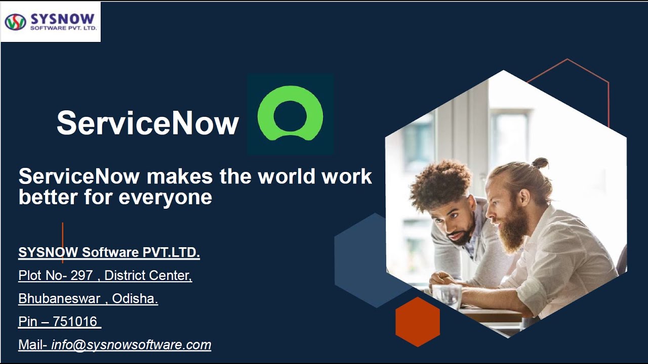 Introduction to ServiceNow by SYSNOW SOFTWARE PVT LTD #technology # ...