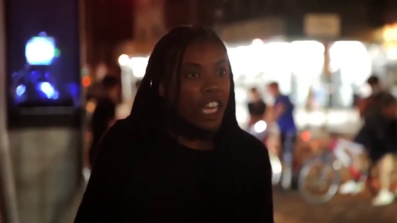 BLACK WOMAN gives a VERY POWERFUL SPEECH to LOOTERS of NYC - YouTube