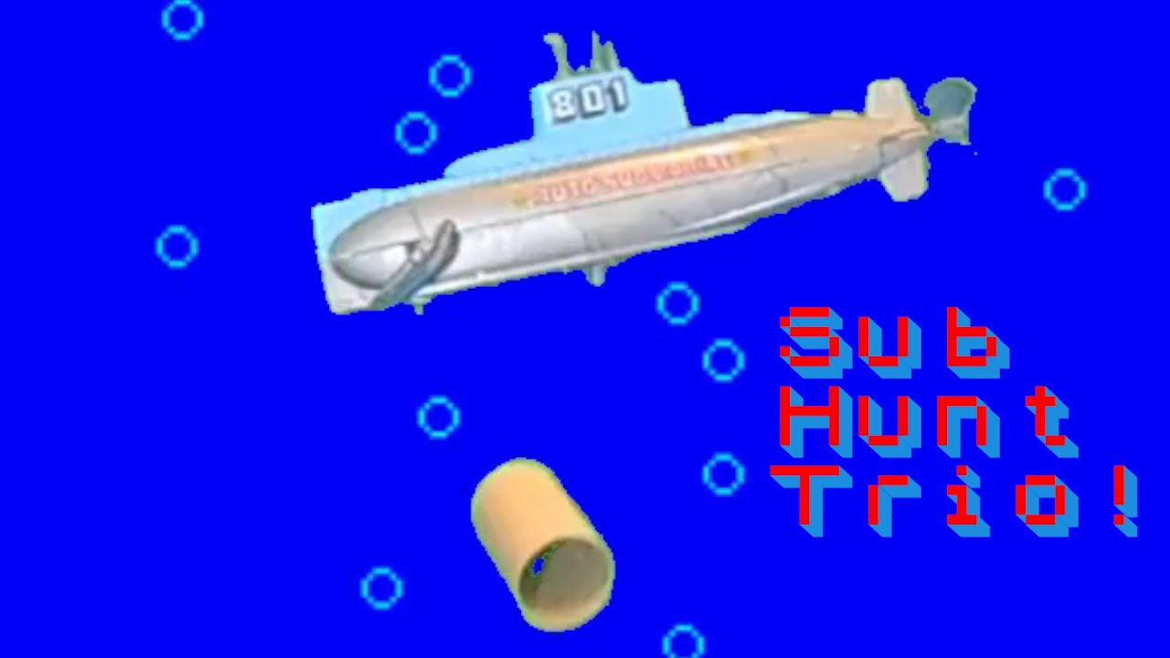 Sub Hunt! Three submarine games for ZX Spectrum! - YouTube