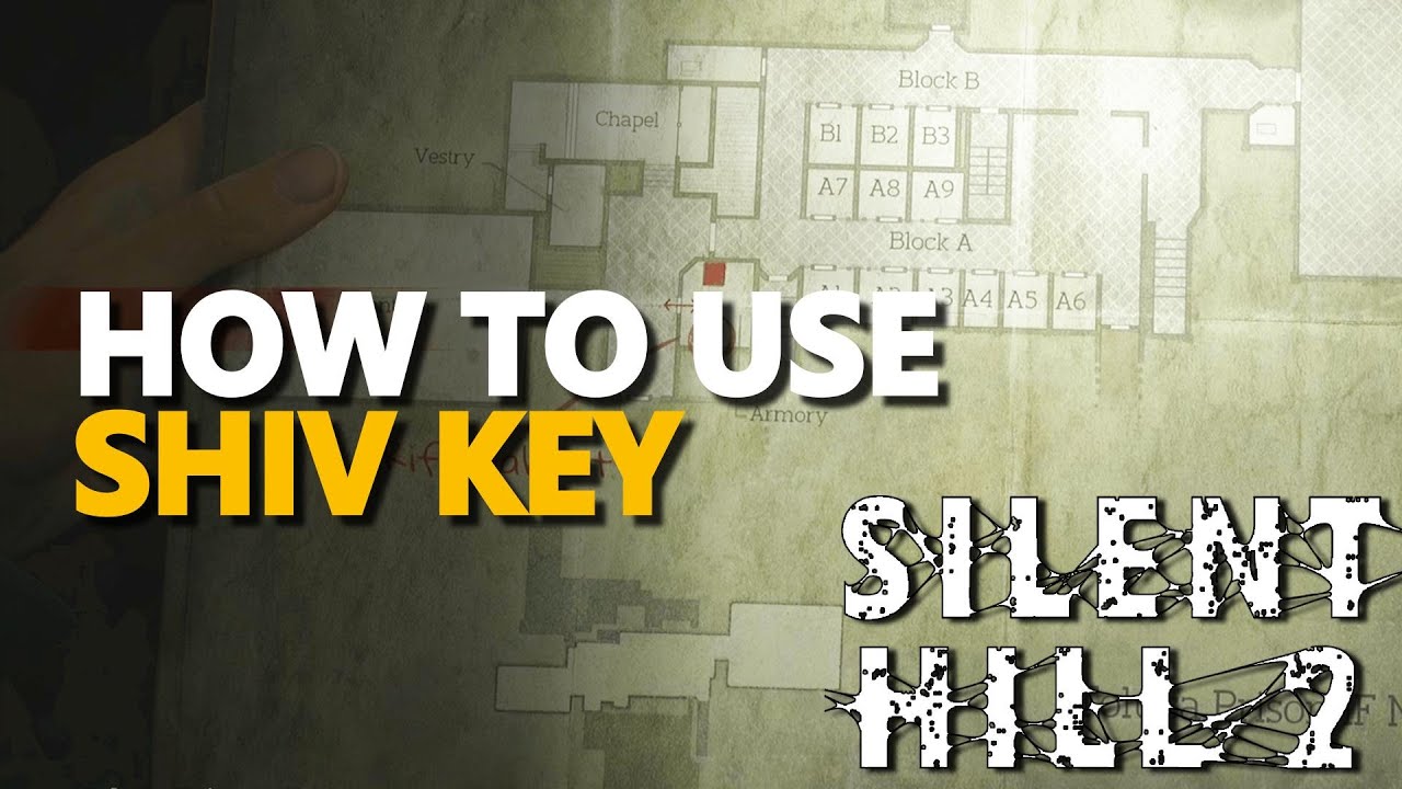How to use Shiv Key Silent Hill 2 Remake - YouTube