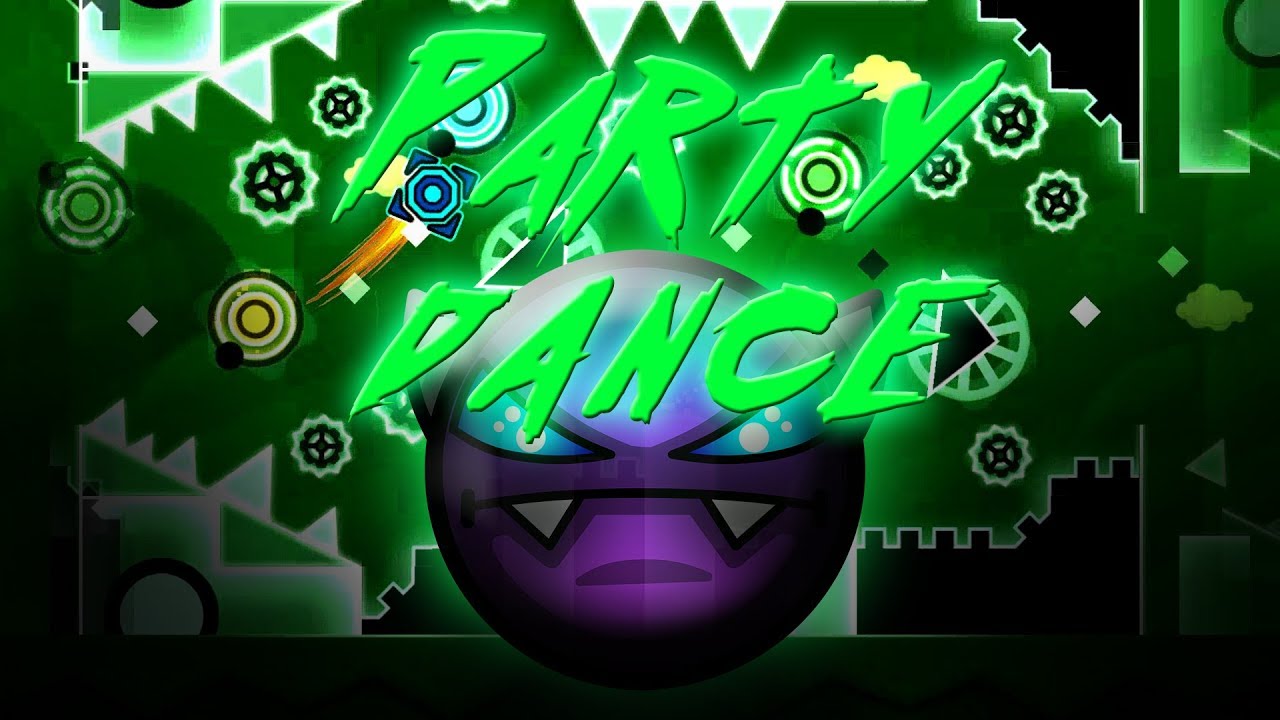Geometry Dash - Party Dance - By Usermatt18 (144hz) (Demon 3/10) - YouTube