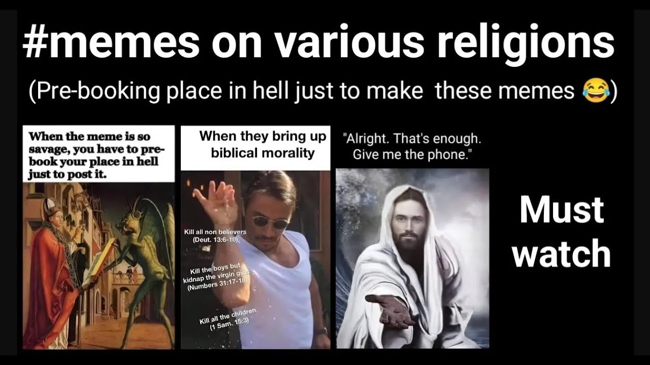 Atheist Random Memes #memes #atheist #atheism - YouTube