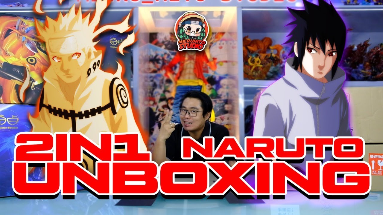 Unboxing "Singularity Studio - Uzumaki Naruto & Uchiha Sasuke" - NARUTO - YouTube