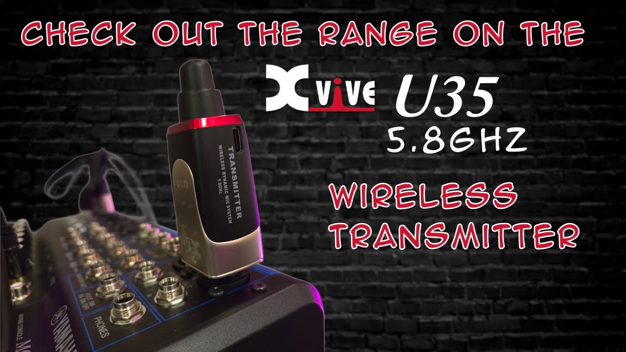 XVIVE U35 5.8Ghz Transmitter vs U3 2.4Ghz Review - YouTube
