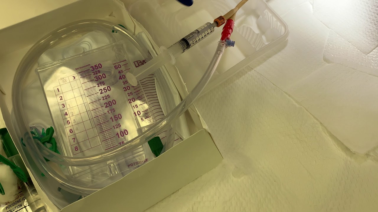 Female Urinary Catheterization - YouTube