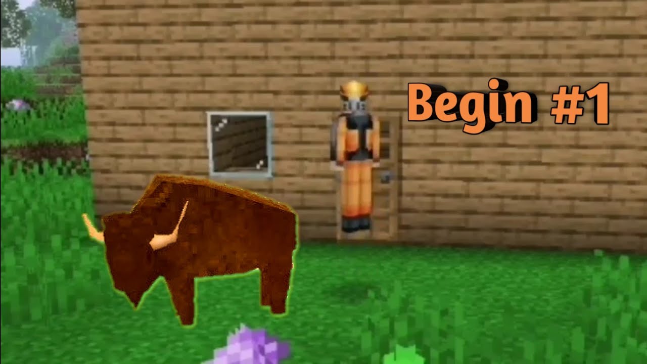 Survivalcraft 2 begin #1 (minecraft texture pack) - YouTube