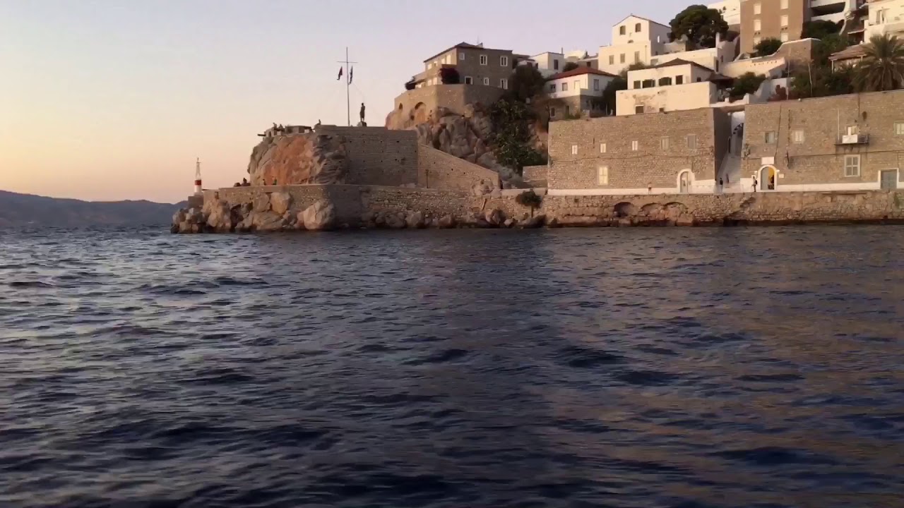 ΜΕ ΘΑΛΑΣΣΙΟ ΤΑΞΙ ΑΠΟ ΤΟ ΛΙΜΑΝΙ ΥΔΡΑΣ ΣΤΟ ΚΑΜΙΝΙ - YouTube