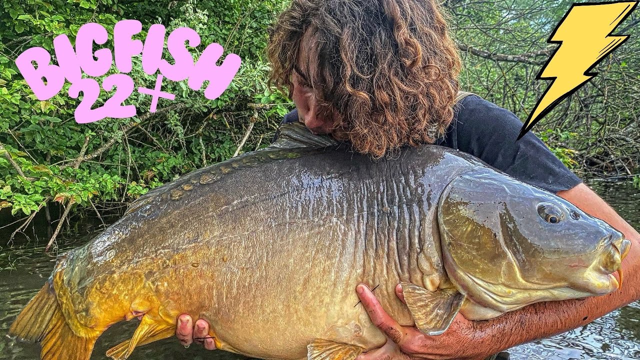 96h solo à traquer les gros poissons de barrage ! - Pêche de la carpe ...